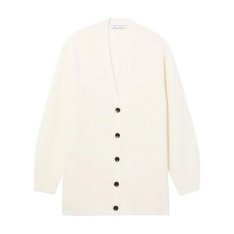 Proenza Schouler Beige Woll-Cardigan f&uuml;r Damen - - Knitwear - Damen - Beige - S