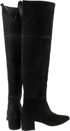 Högl Högl Femme MADLENE Knee High Boot, Black, 37.5 EU X-Large