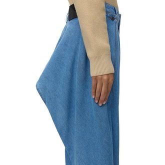 Loewe Jean en denim de coton d&eacute;lav&eacute;