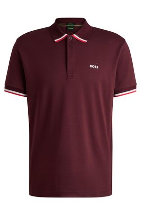 BOSS Paddy Lux Heritage 10270235 01 Shirt Medium Red614 M