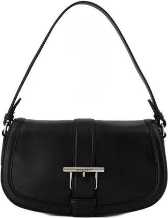 Alexander McQueen Alexander McQueen Hobo Bags - T-Bar Satchel Purse - Leather - Black - Gr. unisize - in Schwarz - für Damen