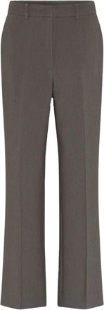 Bruuns Bazaar Femme, Pantalons, Gris, Taille: W34 Straight Pantalons