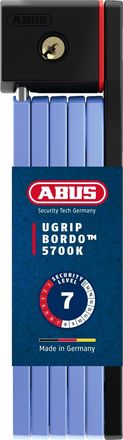 ABUS Unisex, Faltschloss, Blau, 80 cm