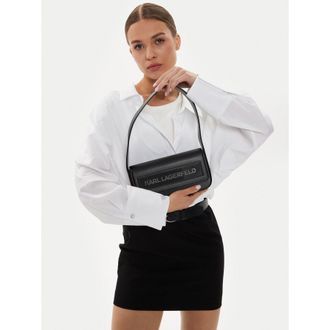 Karl Lagerfeld Handtasche KARL LAGERFELD 241W3024 Schwarz