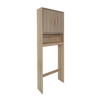 Paris Prix Paris Prix - Meuble wc Design Klaus 166cm Marron