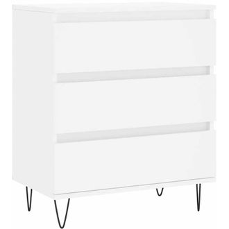 vidaXL Buffet Blanc 60x35x70 cm Bois ding&eacute;nierie