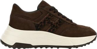 Hogan Femme, Chaussures, Brun, Taille: 38 1/2 EU H669 Allacciato H