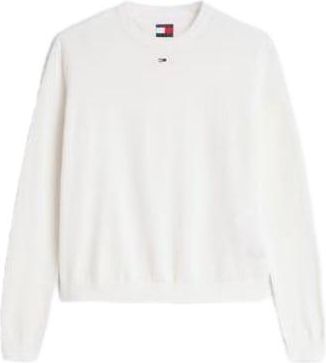 Tommy Hilfiger Pull droit &agrave; logo en coton