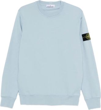 Stone Island MENS HOODIE SWEATER - V004A POWDER BLUE