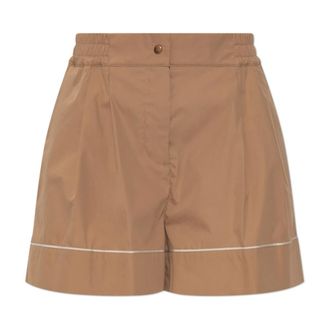 Moncler Baumwollshorts mit Taschen - - Shorts - Damen - Braun - M