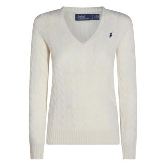 Ralph Lauren Cable-knit V-neck Sweater