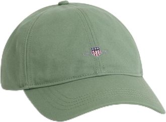 GANT Unisex Shield Cotton Twill Cap Baseballkappe, Kalamata Green, One Size