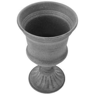 BESPORTBLE Vintage Metall Blumentopf mit St&auml;nder Robuste Eisen-pflanzurne in Retro- Dekorativer Hochbeiner Blumentopf f&uuml;r Hotels und G&auml;steh&auml;user Vielseitig als V