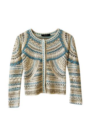 Isabel Marant Isabel Marrant Multicoloured Crochet Cardigan Size XS