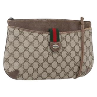 Gucci Sac bandouli&egrave;re en plastique Pre-owned - Femme - Pre-owned - Beige - Taille: ONE Size