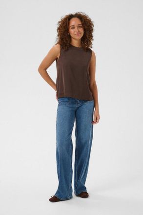 Kaffe Blusentop &Auml;rmellose Bluse KAallie