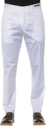 Pantaloni Torino Homme, Pantalons, Blanc, Taille: 3XL Slim-fit Pantalons