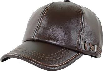 Generic Casquette de baseball - Couvre-chef de sport en cuir synth&eacute;tique | Casque &eacute;l&eacute;gant et r&eacute;glable pour homme et femme pour le sport, le travail, les voyag