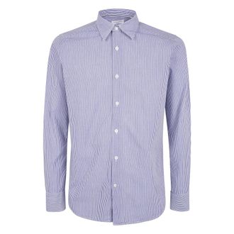 Tintoria Mattei Casual Chemises - Homme - Chemises - Bleu - Taille: XL