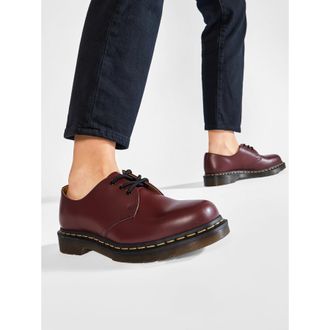 Dr. Martens Schn&uuml;rstiefel Dr. Martens 1461 11838600 Dunkelrot