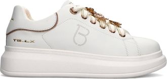 Tosca Blu Femme, Chaussures, Blanc, Taille: 39 EU Astrid Leather Baskets