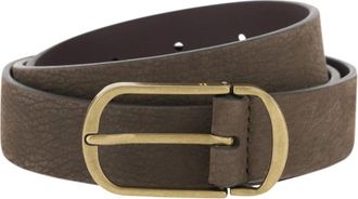 Boggi Milano Homme, Accessoires, Brun, Taille: 110 CM B Nubuck Belt