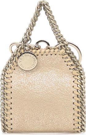 Stella McCartney Femme, Sacs, Jaune, Taille: ONE Size Falabella AirPods Case Keyring
