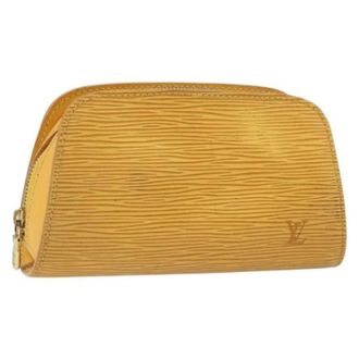 Louis Vuitton Pochette Vintage Pre-owned - Femme - Pre-owned - Jaune - Taille: ONE Size