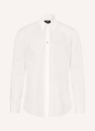 Fendi Hemd Regular Fit weiss