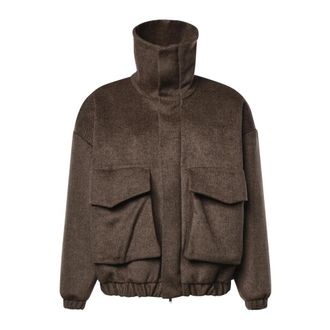 Frankie Shop Leichte Jacke - - Jackets - Damen - Braun - S