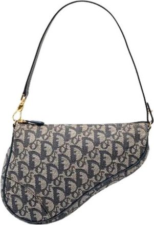 Dior Pre-owned Mini Saddle - - Pre-owned - Damen - Blau - ONE SIZE