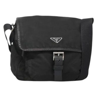Prada Pre-owned Nylon sacs-prada - Femme - Pre-owned - Noir - Taille: ONE Size