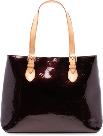 Louis Vuitton Shopper - Monogram Vernis Brentwood - Gr. unisize - in Orange - f&uuml;r Damen