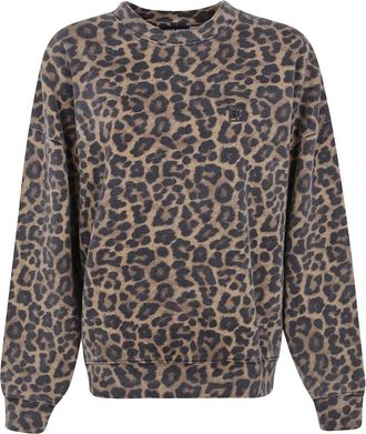 Anine Bing Femme, Pulls, Brun, Taille: 36 FR Miles SweaT-shirt