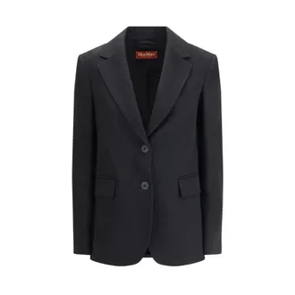 Max Mara Femme, Vestes, Noir, Taille: 40 FR Folgore Jacket