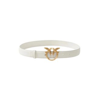 Pinko Love Berry H3 G&uuml;rtel - - Accessories - Damen - Wei&szlig; - S