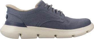 Skechers Homme, Chaussures, Bleu, Taille: 44 EU Garza Baskets