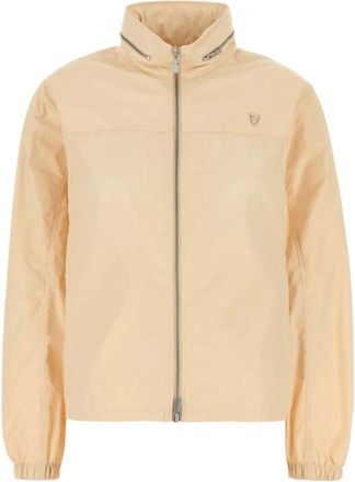 Burberry Femme, Vestes, Rose, Taille: 34 FR Coupe-vent Skin en m&eacute;lange de nylon