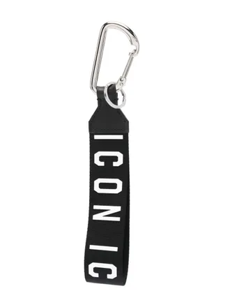 Dsquared2 bague Be Icon - Noir