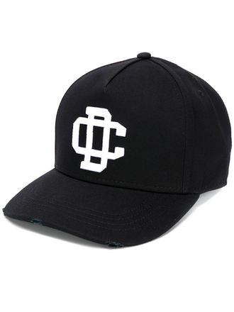 Dsquared2 casquette &agrave; logo brod&eacute; - Noir