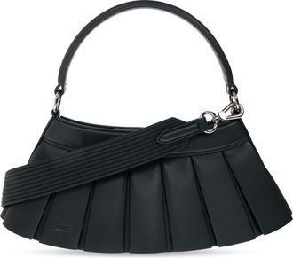 Lacoste Sac &agrave; main en cuir Lenglen - Femme - Sacs - Vert - Taille: ONE Size