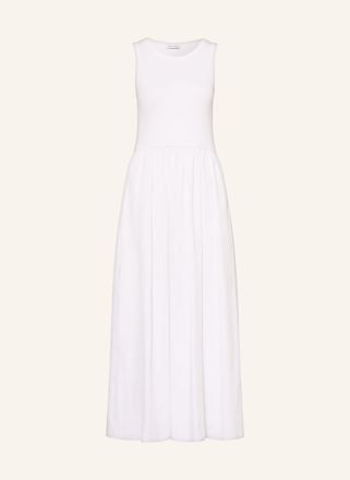 Mrs & Hugs Mrs & Hugs Kleid Im Materialmix weiss