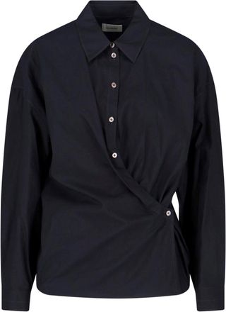 Christophe Lemaire Hemd Aus Baumwolle Und Seide