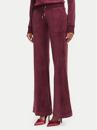 Juicy Couture Jogginghose Layla JCSEBJ001G Dunkelrot Regular Fit