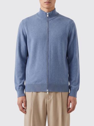 Brunello Cucinelli Pull Homme couleur Bleu Azur