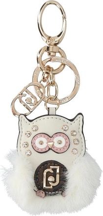Liu Jo Eulen-Logo-Schl&uuml;sselanh&auml;nger - - Accessories - Damen - Beige - ONE SIZE