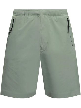Stone Island Shorts mit Logo-Stickerei - Grün