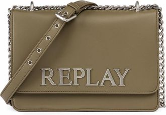 Replay Damen FW3000 Schultertasche, 0844 Dusty Olive