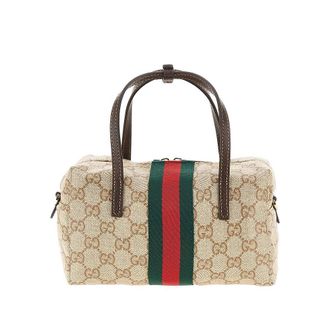 Gucci Mini Boston bag with Web detail Woman One Size