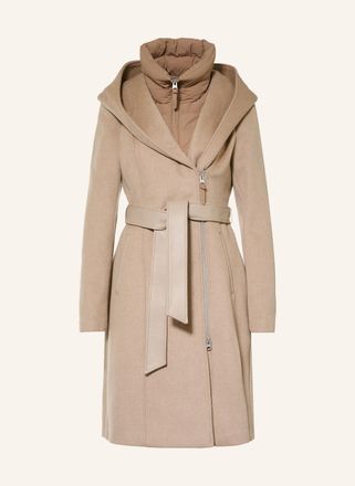 Mackage Wollmantel Shia-Slbz Mit Herausnehmbarer Blende beige